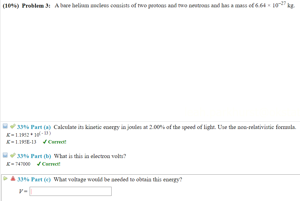 Solved (10%) Problem 1: Point charges located at 3, 8, and | Chegg.com