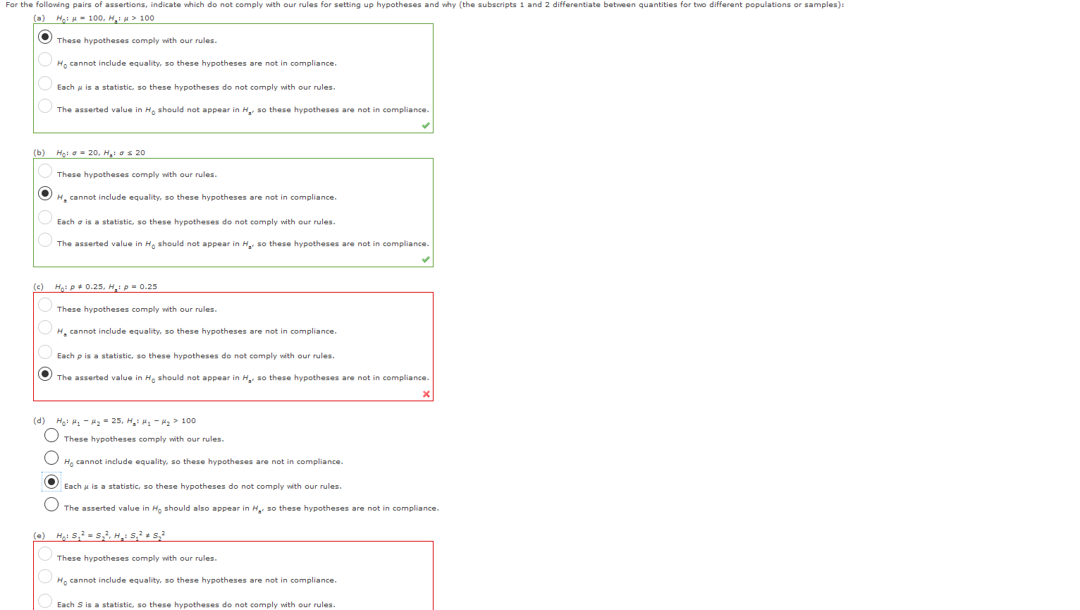 Solved setting up hypotheses and why (the subscripts 1 and 2 | Chegg.com