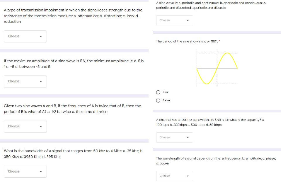 Solved Consider a noiseless channel with a bandwidth of 4 | Chegg.com
