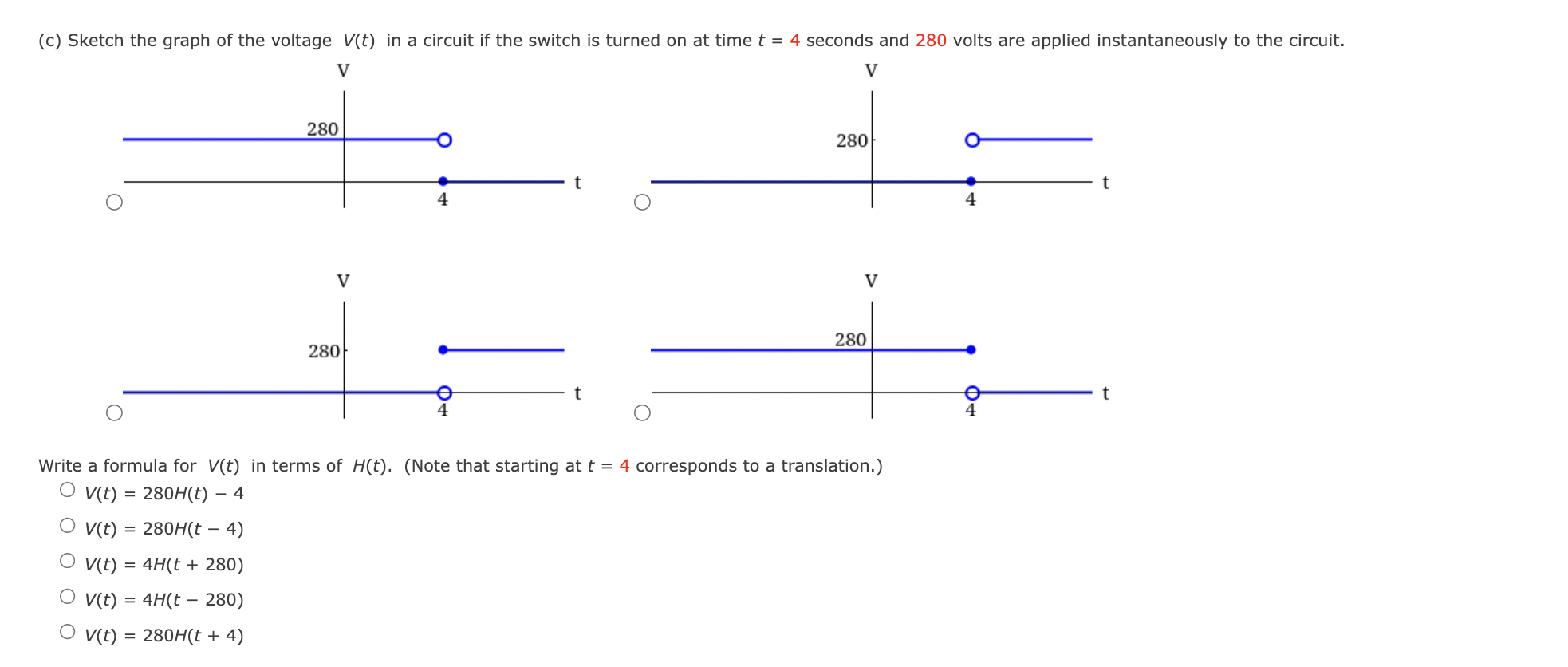 Solved The Heaviside function H is defined by H(t)={01 if | Chegg.com