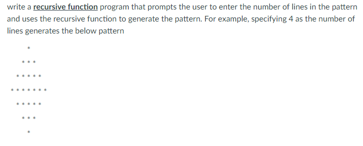 Solved C++ Recursion Question: write a recursive function | Chegg.com
