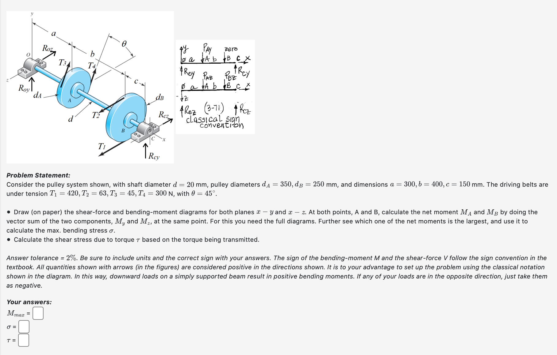 Solved Problem Statement: under tension | Chegg.com