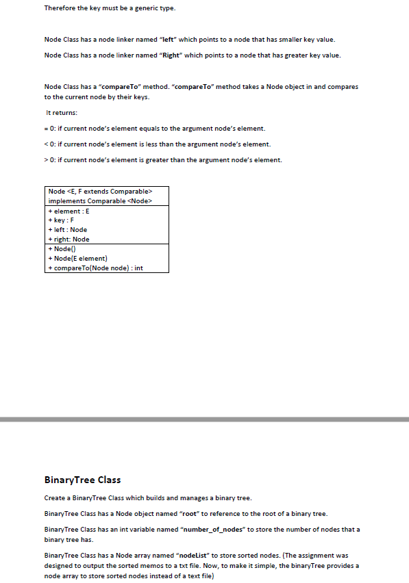Solved Question 1) Binary Tree and Memo Sorting (50\%) The | Chegg.com