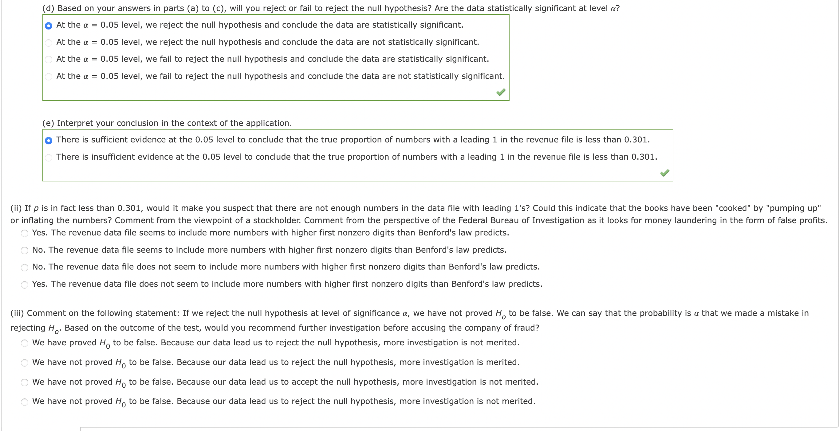 Solved call that Benford's Law claims that numbers chosen | Chegg.com