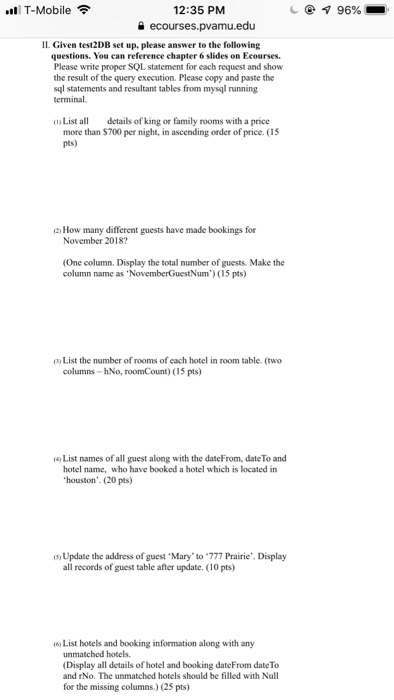 Solved T-Mobile 12:35 PM ecourses.pvamu.edu IL. Given | Chegg.com