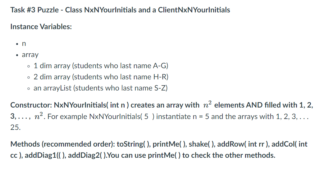 Solved I need this in JAVA-Bluej. ASAP! Thank you very much. | Chegg.com