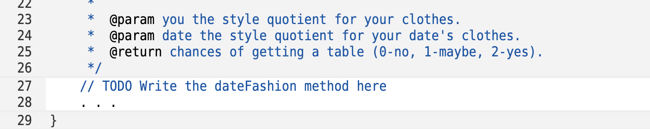 Solved 222324262728∗ aparam you the style quotient for your | Chegg.com