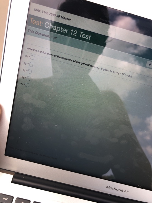 Solved MAC 1140 2019 SP Master Test: Chapter 12 Test pt | Chegg.com