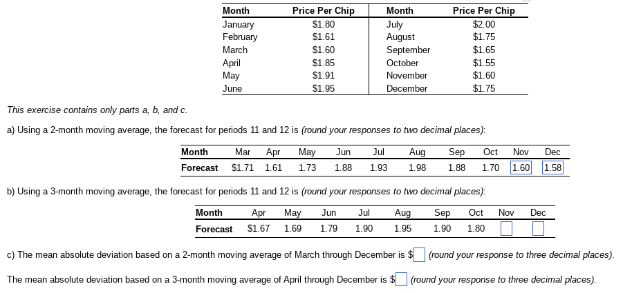 Solved This exercise contains only parts a,b, and c. a) | Chegg.com