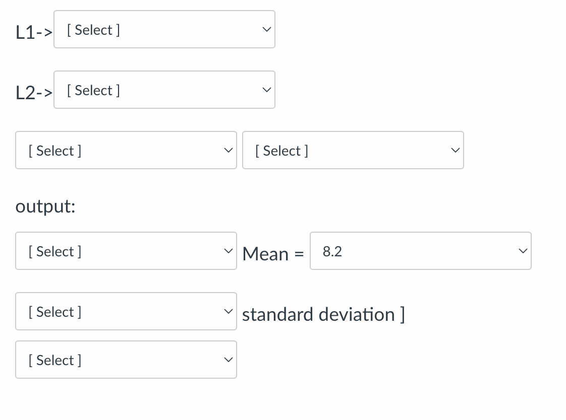 Solved Find the mean and the standard deviation for the | Chegg.com