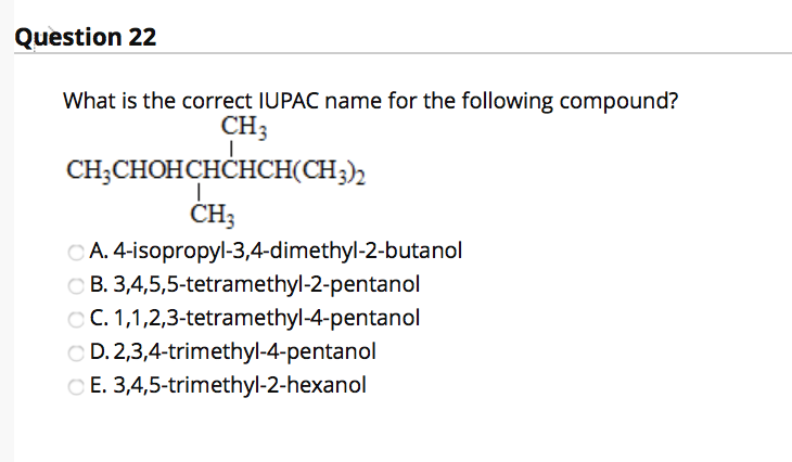 Solved Question 21 CH3 Select the structure of the major | Chegg.com