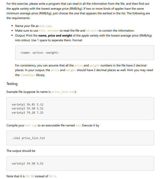 Solved Ex2. Too many apples Related Topics: 10, compound | Chegg.com