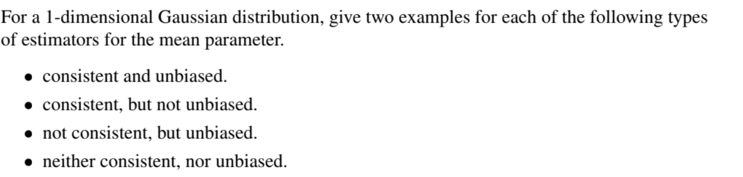 Solved For a 1-dimensional Gaussian distribution, give two | Chegg.com