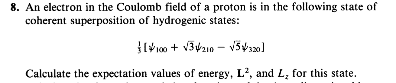 Solved An Electron In The Coulomb Field Of A Proton Is In