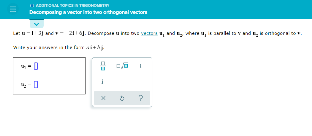 Solved E III O ADDITIONAL TOPICS IN TRIGONOMETRY Decomposing | Chegg.com