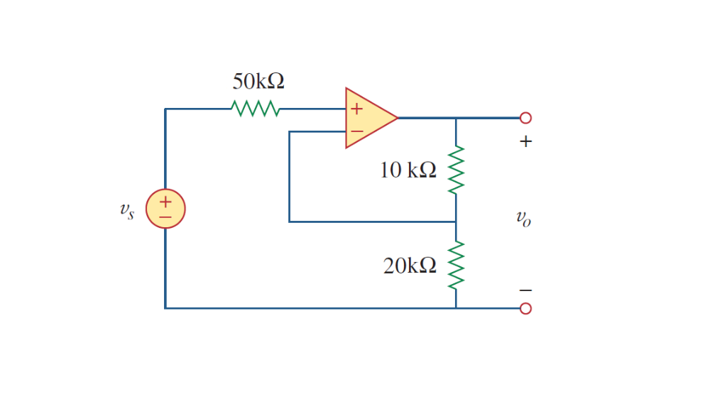Solved For The Op Amp Shown In The Figure Above Calculate