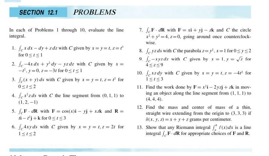Solved SECTION 12.1 PROBLEMS In each of Problems 1 through | Chegg.com