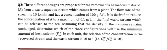 Solved Q1: The figure below shows two distillation columns | Chegg.com