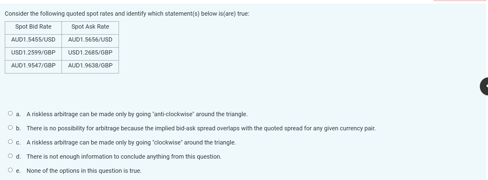Solved Consider the following quoted spot rates and identify | Chegg.com
