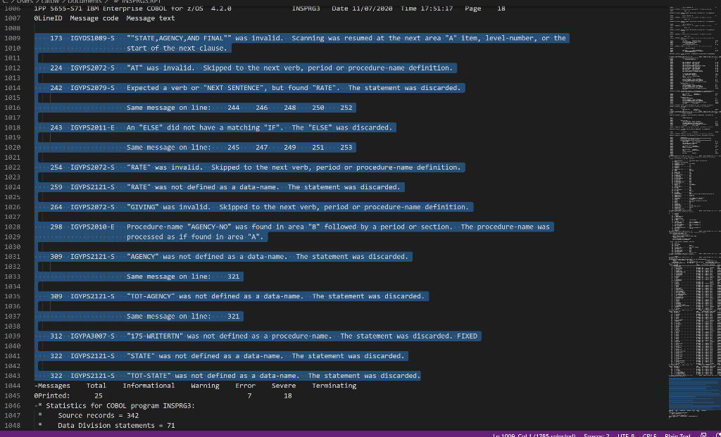 Errors in program. I need help fixing these errors in | Chegg.com