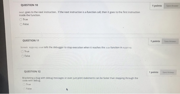 Solved 1 points Save Answ QUESTION print x+5 will print 5 | Chegg.com