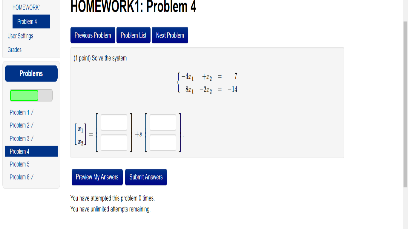Solved Homework1 Homework1 Problem 4 Problem 4 User