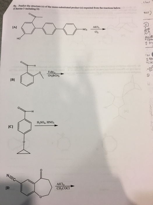 Solved 1)- Give the correct names for the structures drawn | Chegg.com