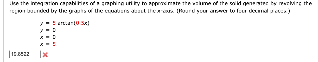 Solved Use the integration capabilities of a graphing | Chegg.com