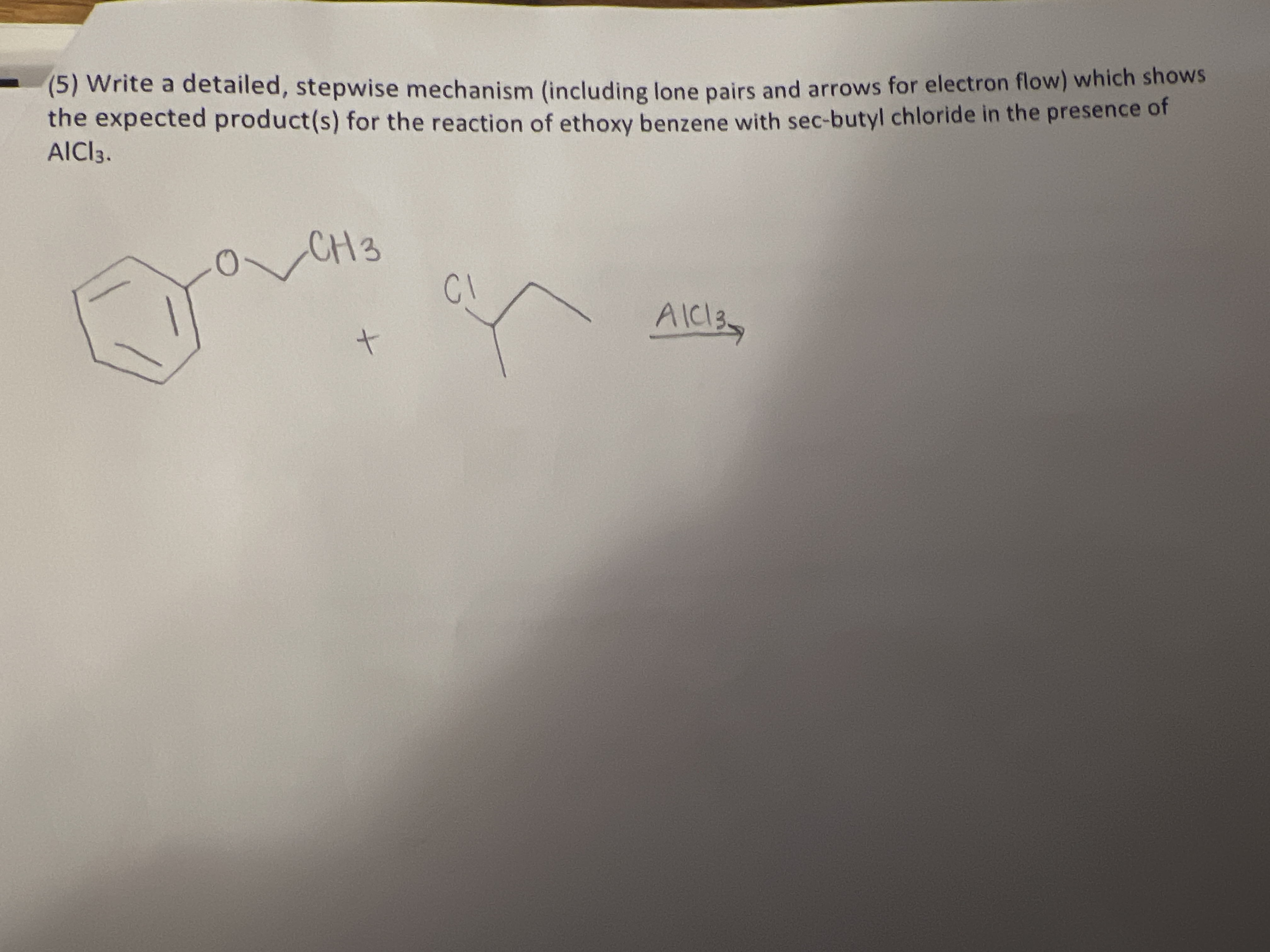 Solved Write a detailed, stepwise mechanism (including lone | Chegg.com
