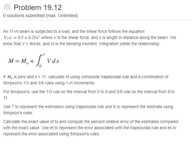 Solved Problem 1912 O Solutions Submitted Max Unlimited 