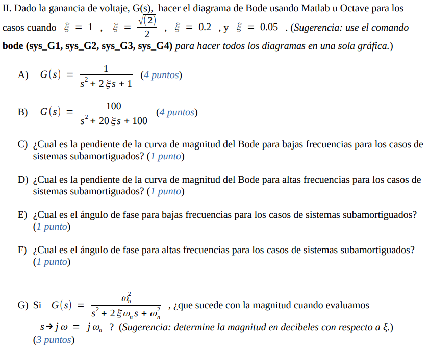 Solved Given the voltage gain, G(s), make the Bode plot | Chegg.com