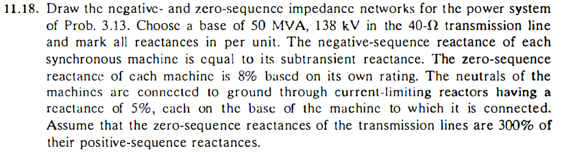 Solved 3.13. The ratings of the generators, motors, and | Chegg.com