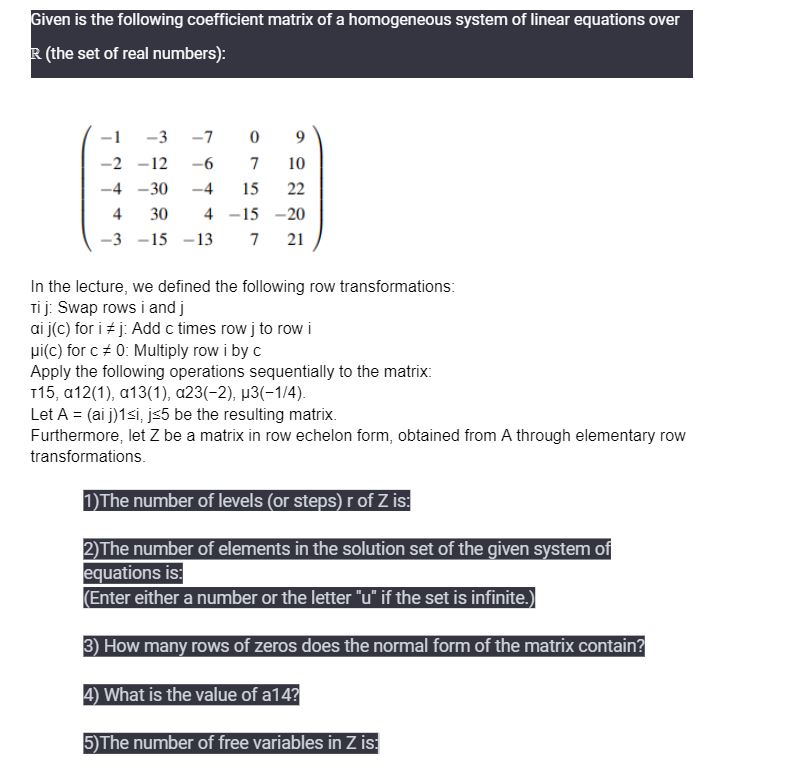 Solved R (the set of real | Chegg.com