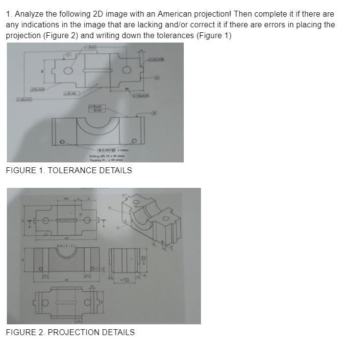 Solved 1. ﻿Analyze the following 2D image with an American | Chegg.com