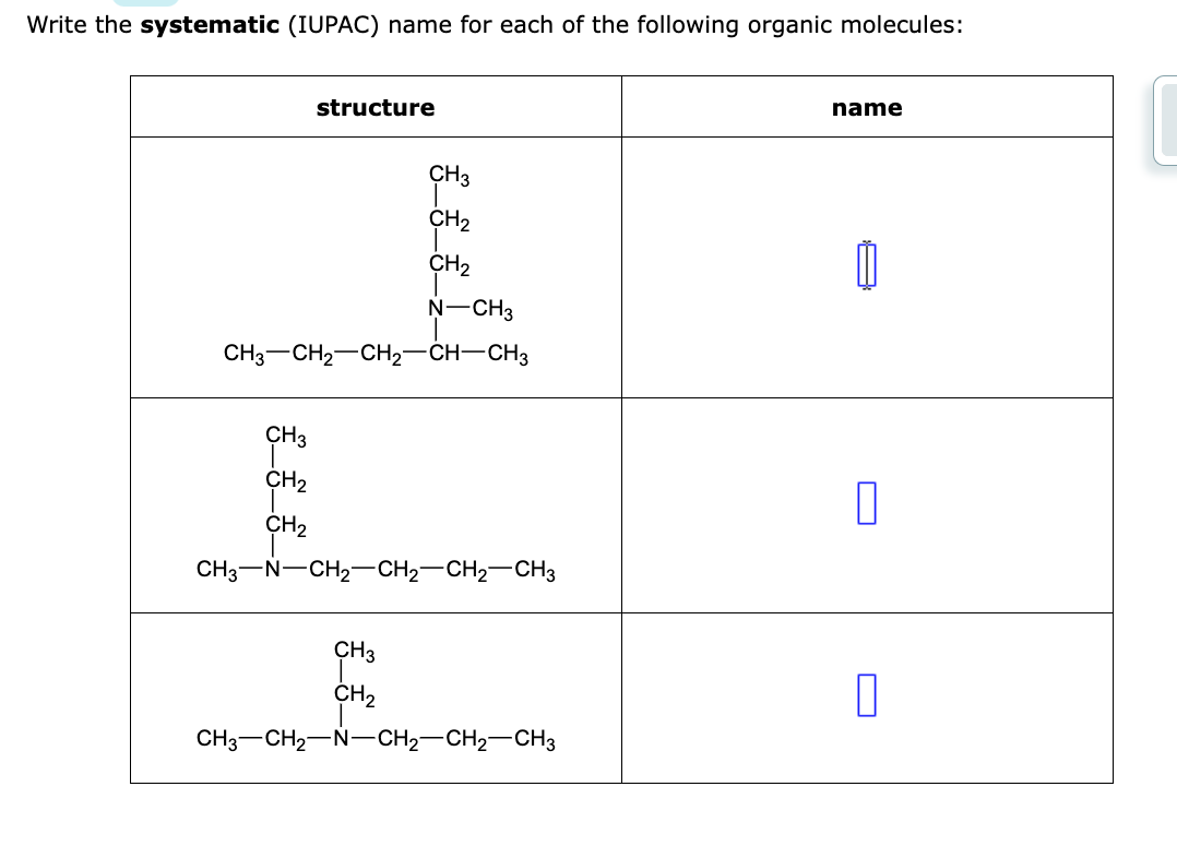 Solved Write the common (not systematic) name of each | Chegg.com