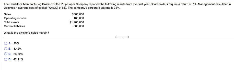 solved-the-cardstock-manufacturing-division-of-the-pulp-chegg