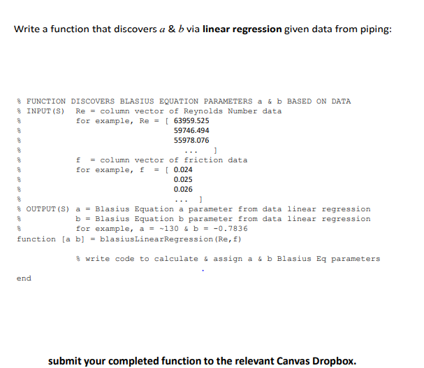 The "Blasius Equation" relates friction to the | Chegg.com