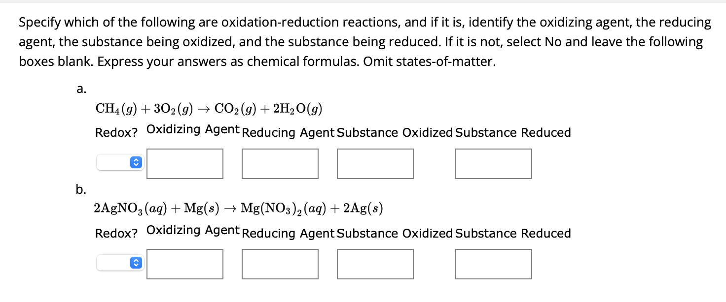 Solved Specify which of the following are | Chegg.com