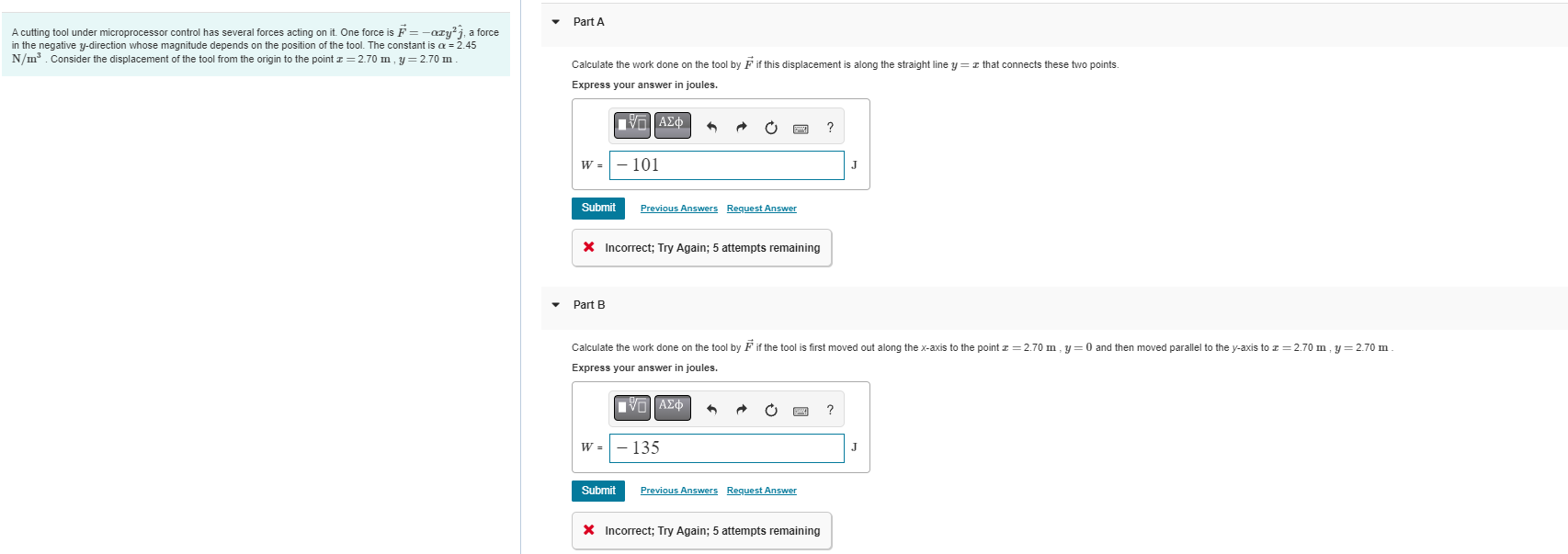 Solved A cutting tool under microprocessor control has | Chegg.com