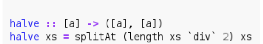 Solved In Haskell Question 4: Write the definition for the | Chegg.com