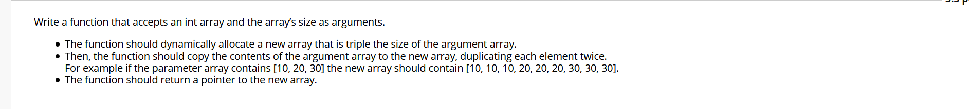 Solved J Write A Function That Accepts An Int Array And 5279