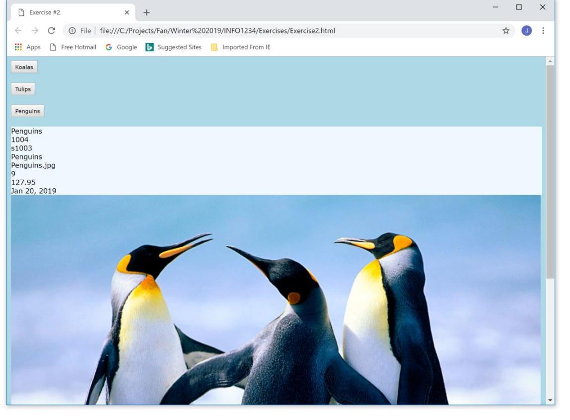 Solved Exercise #2 Apps Koalas Tulips Penguins Penguins 1004 | Chegg.com