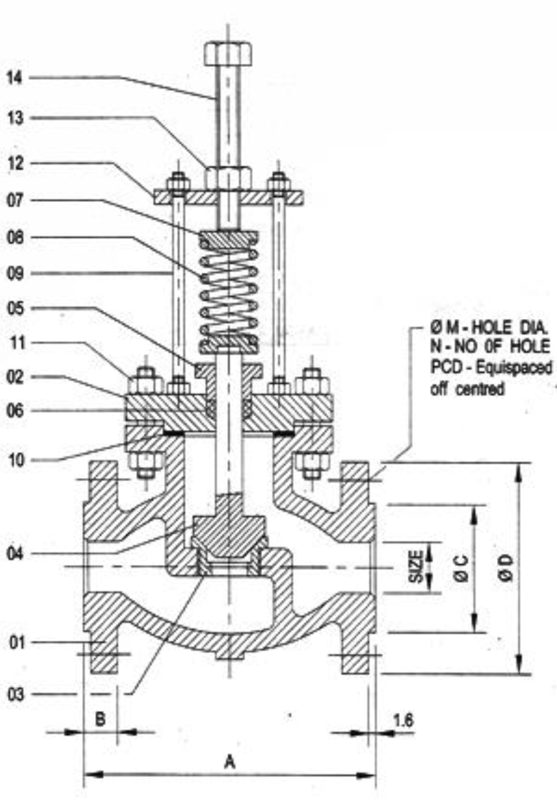 Solved The helical compression spring used in this valve is | Chegg.com