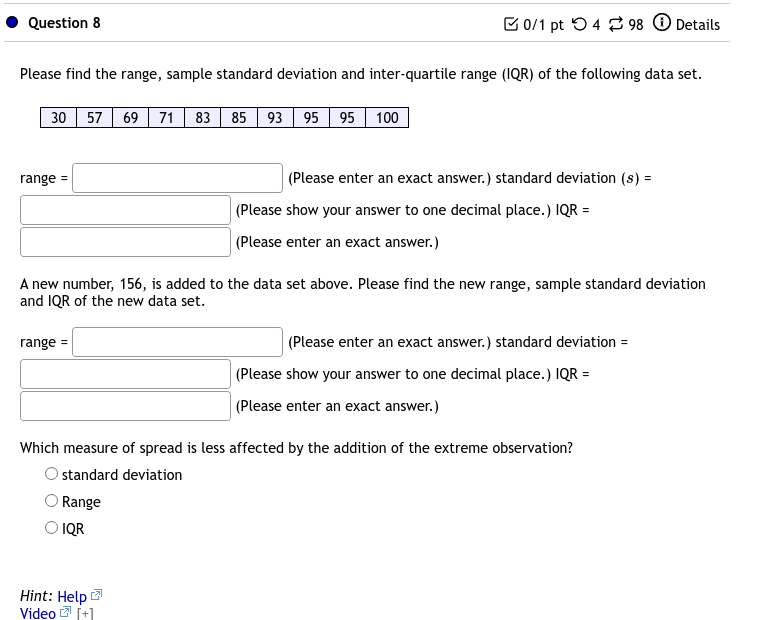 Solved I had to redo this problem, can someone help explain? | Chegg.com