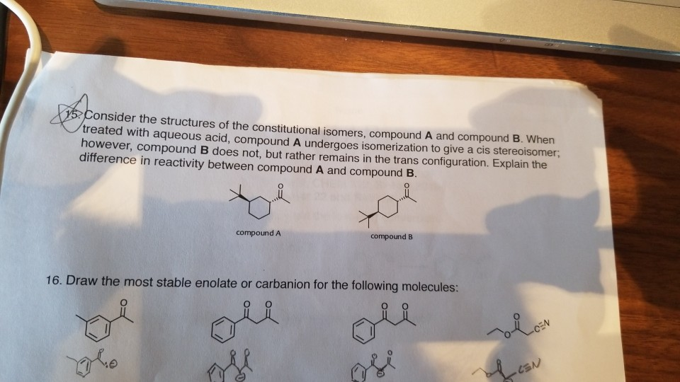 Solved onsider the structures of the constitutional isomers, | Chegg.com