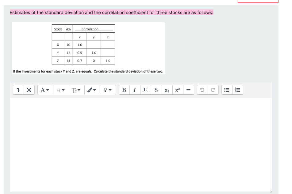 Solved Estimates of the standard deviation and the | Chegg.com