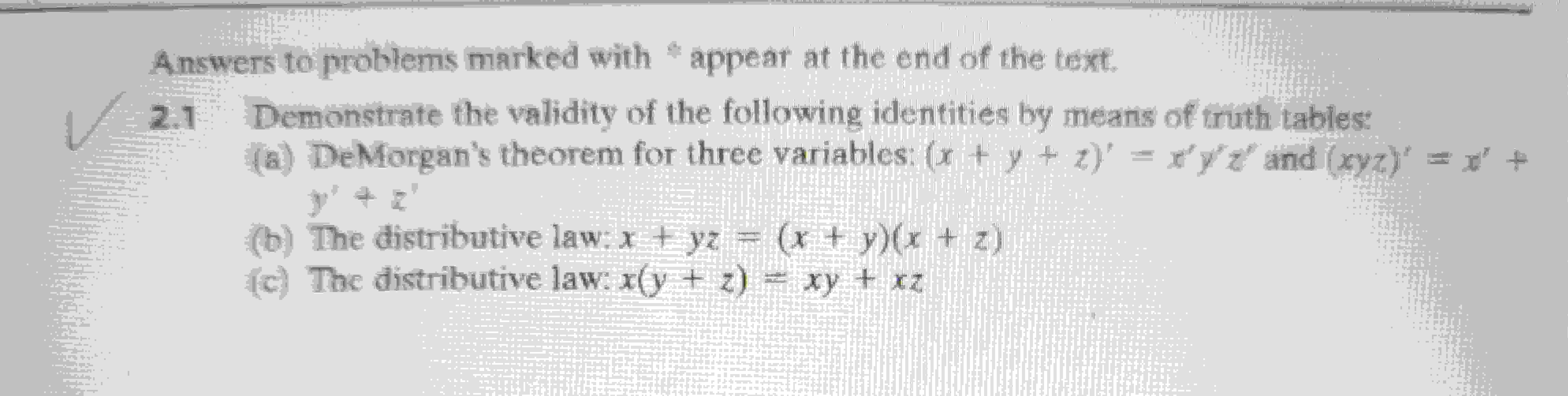 Solved Answers to problems marked with "appear at the end of | Chegg.com