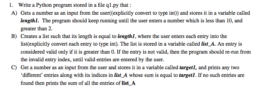 Solved 1 Write A Python Program Stored In A File Qlpy 1285