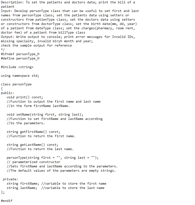 Solved The classes we will implement are as follows: - | Chegg.com