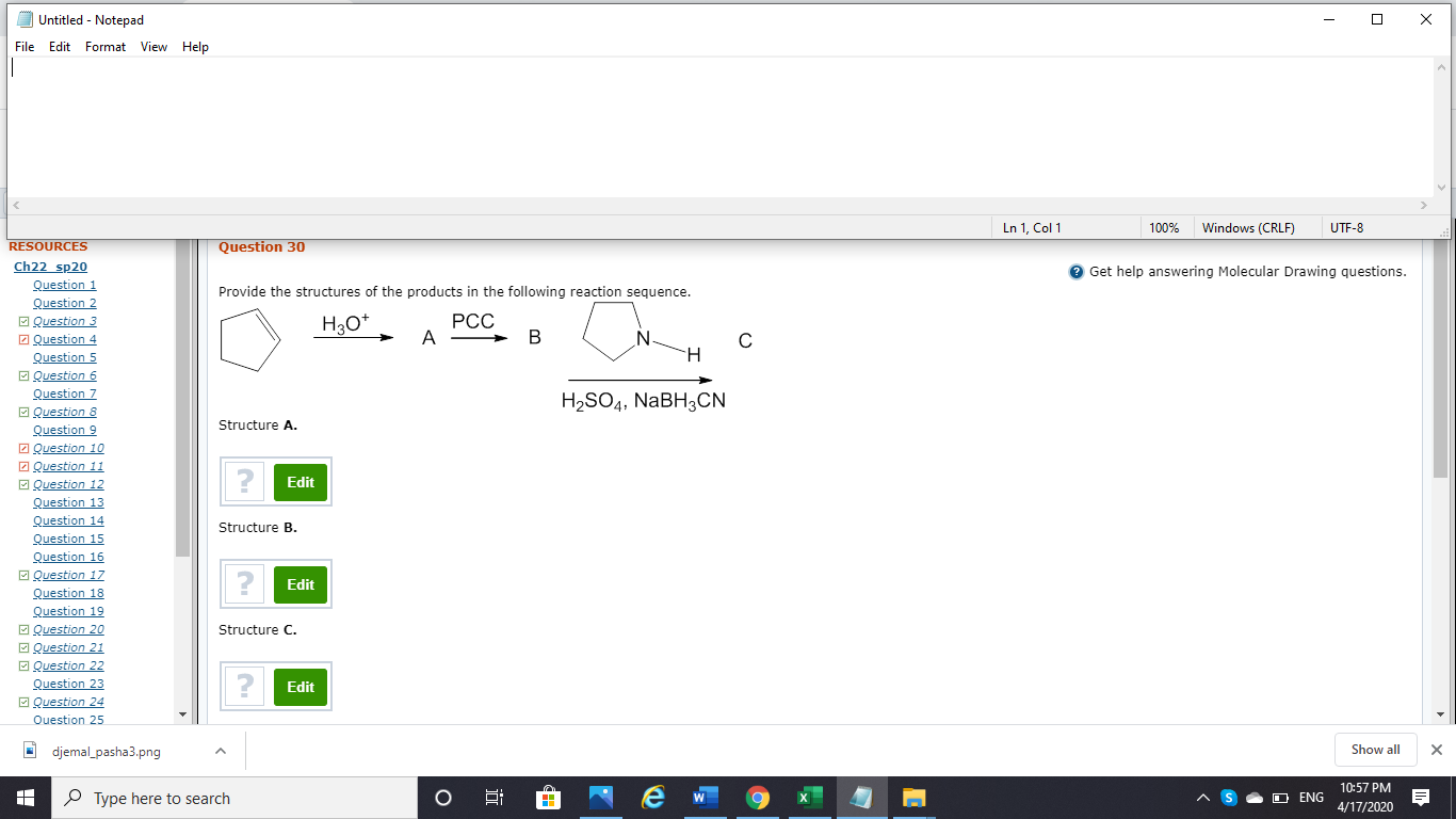 Solved - O X Untitled - Notepad File Edit Format View Help | Chegg.com